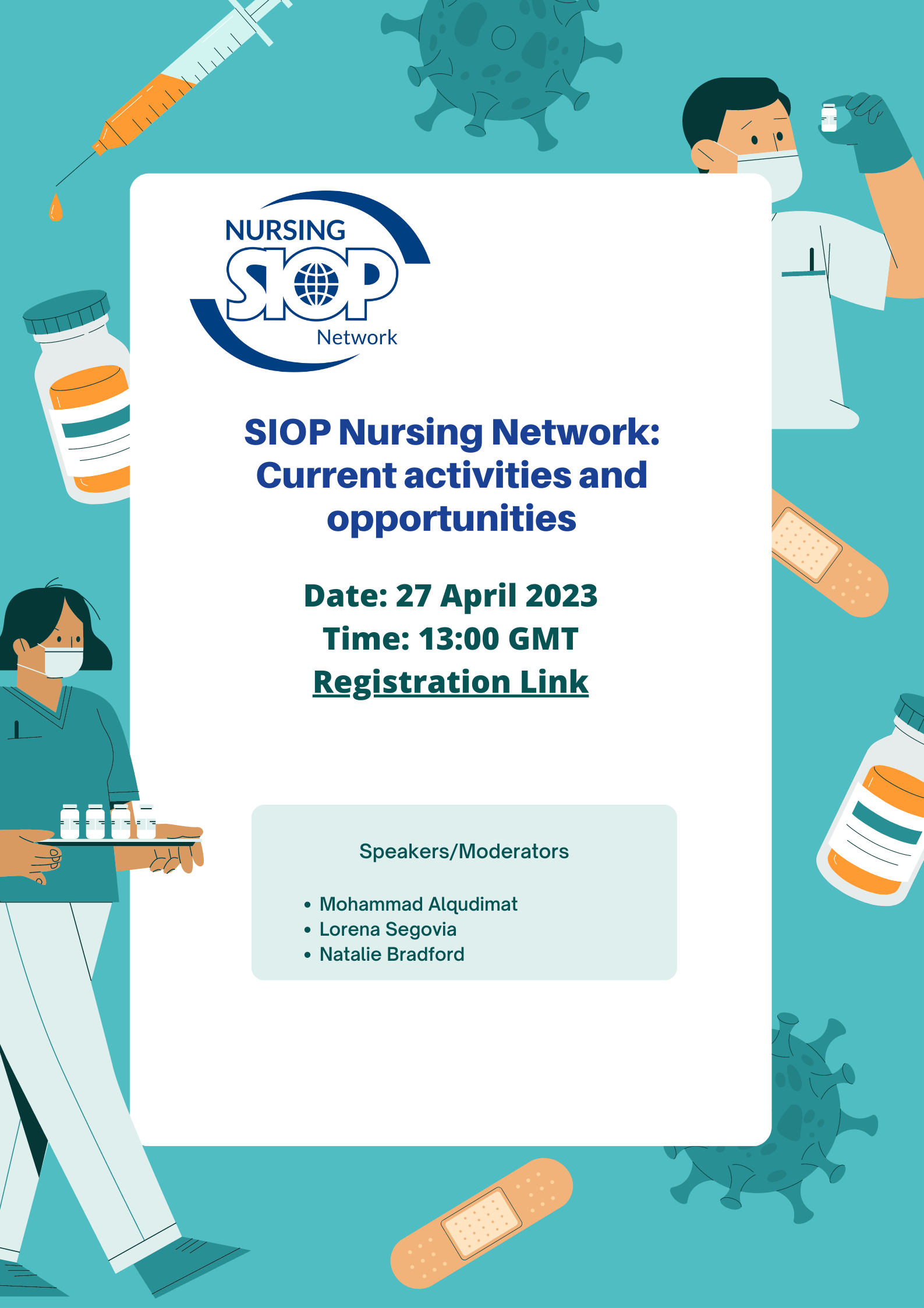 SIOP Nursing Network Webinar: Current Activities and Opportunities | SIOP