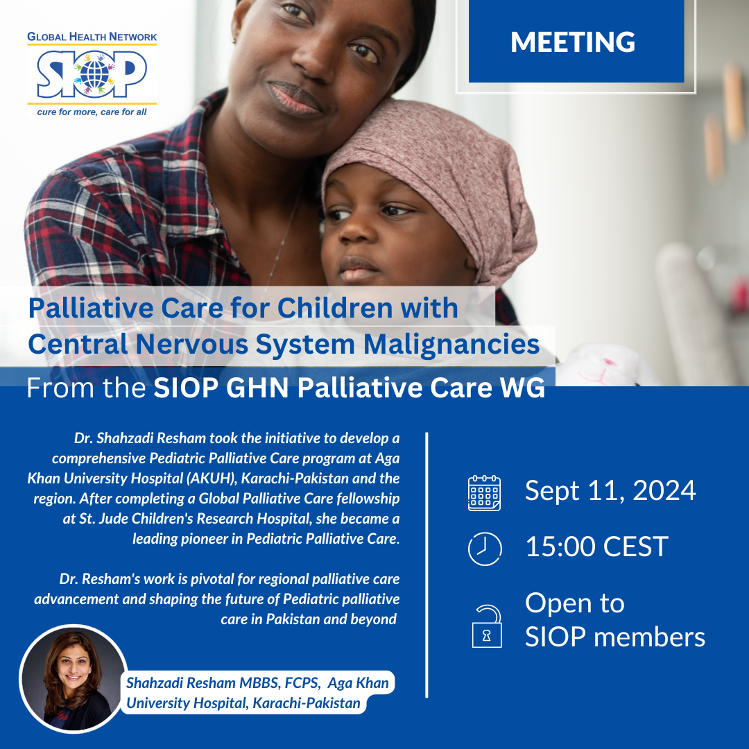 Palliative Care for Children with Central Nervous System Malignancies ...